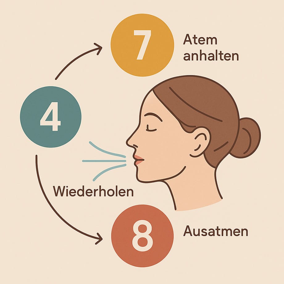 Die 4-7-8-Atmung: Beruhigung in weniger als einer Minute - SELBER ATMEN